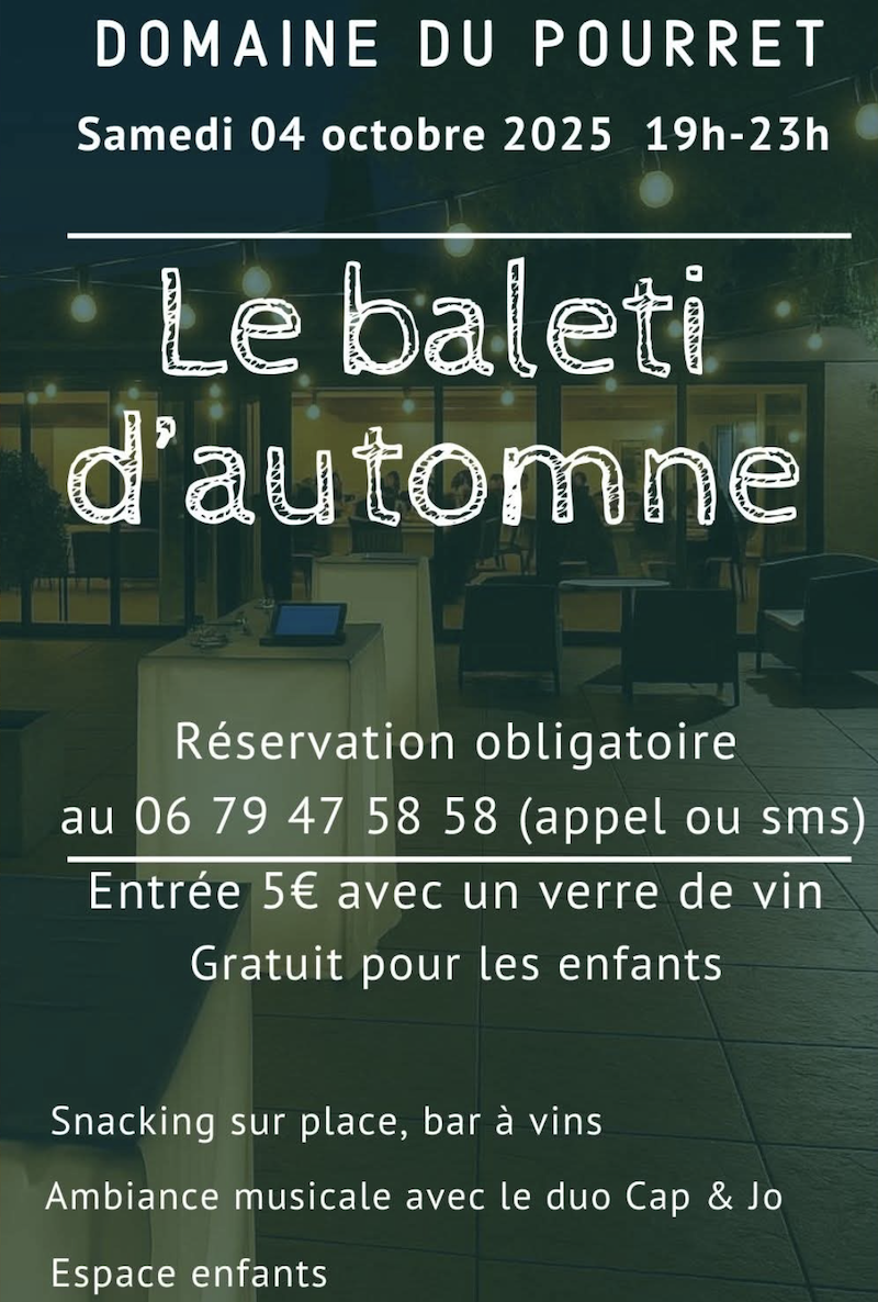 Le Baleti d'automne - Ville de Pierrefeu-du-Var